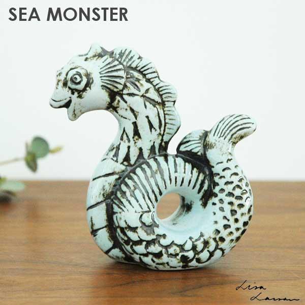 Lisa Larson リサ ラーソン Sea Monster(シーモンスター）龍 スウェーデン 北欧オブジェ 置物 北欧雑貨 北欧インテリア ...