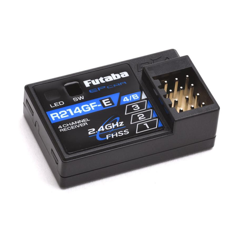 双葉電子工業 FUTABA R214GF-E 4ch-2.4GGz S-FHSS/FHSS用地上用レシーバー（4YWD標準）00107343-3 : ラジコンショップ リトルベランカ - 通販 ...