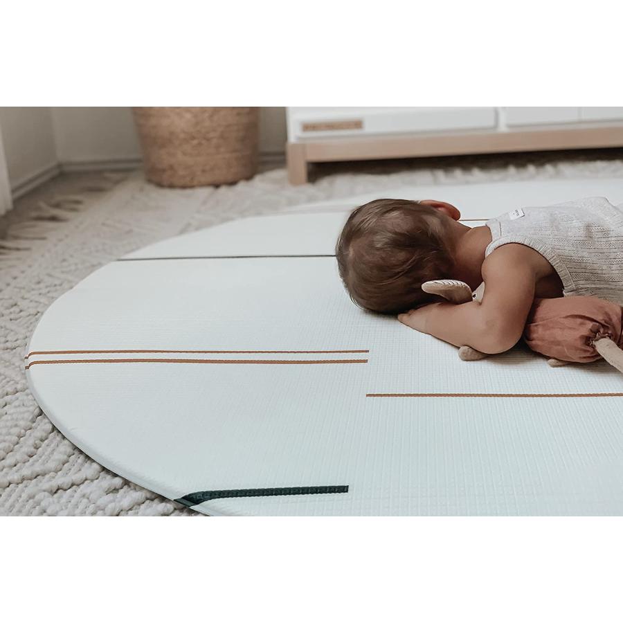 LITTLE BOT BABY ROUND PLAYMAT ベビープレイマット ラウンド (Plants + Eze) Ofie mat ...