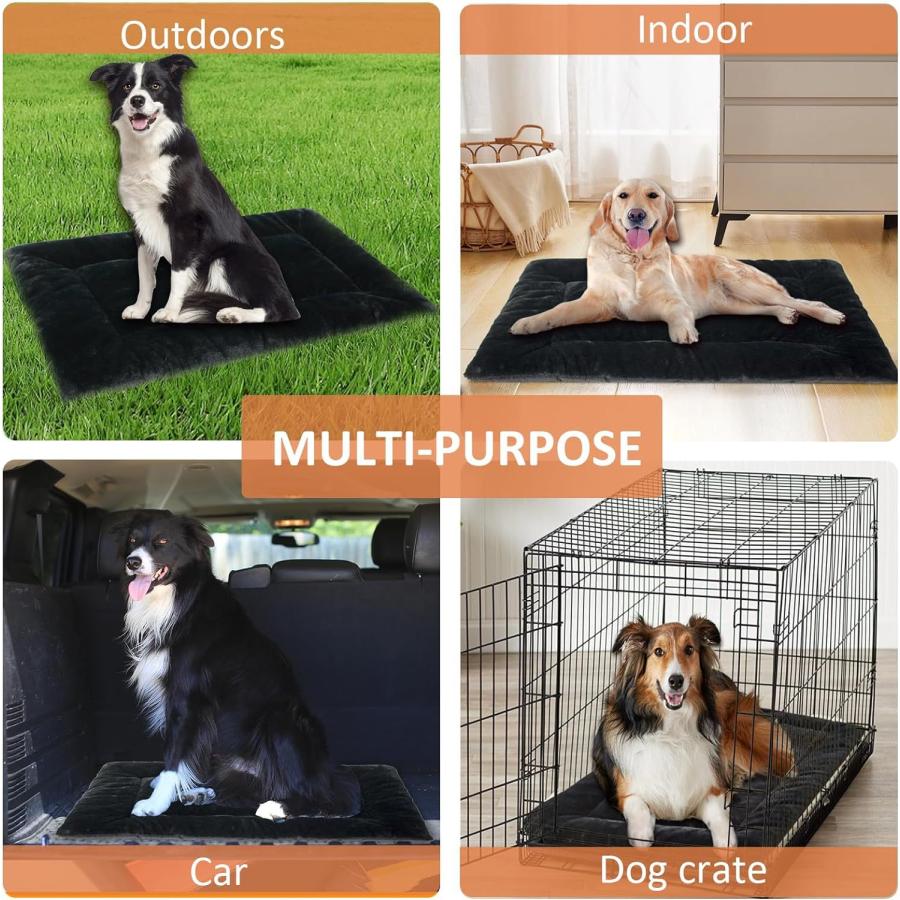 ペットベッド スクエア型 洗える かわいい 猫 小型犬 中型犬 大型犬 オールシーズン 冬用 通年 ふわふわ ふかふか 柔らか エアコン対策 ペットクッション : petto06-1531 ...