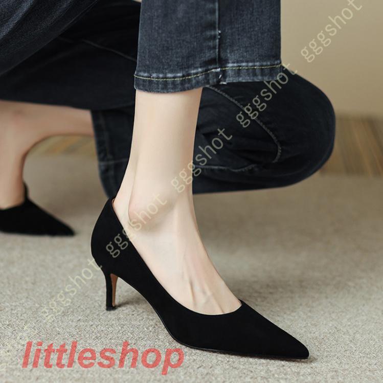 スエード パンプス レディース ピンヒール ポインテッドトゥ 靴 くつ シューズ 8センチ ハイヒール 結婚式 二次会 オフィス pumps ヒールパンプス 美脚 : syuuzu18 ...