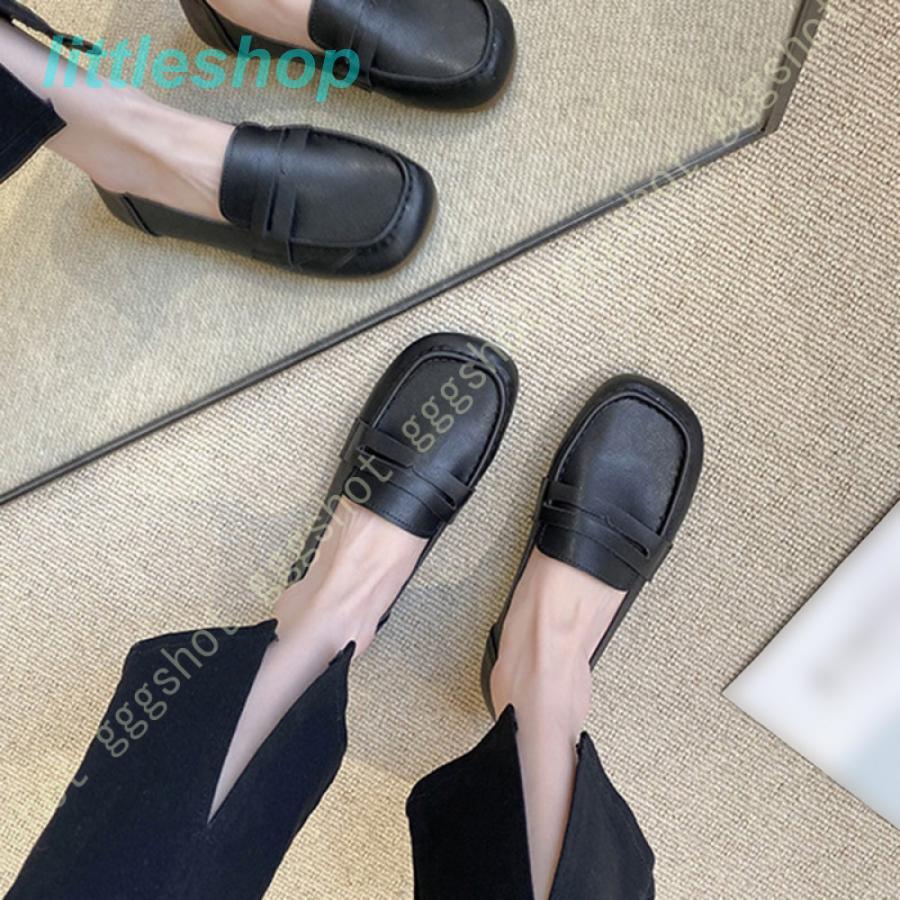 パンプス 痛くない ローヒール ペタンコ バレエ 丸いつま先 レディース 走れるパンプス スムース ぺたんこ 歩きやすい 脱げない シンプル ビット : リトルショップ - 通販 ...