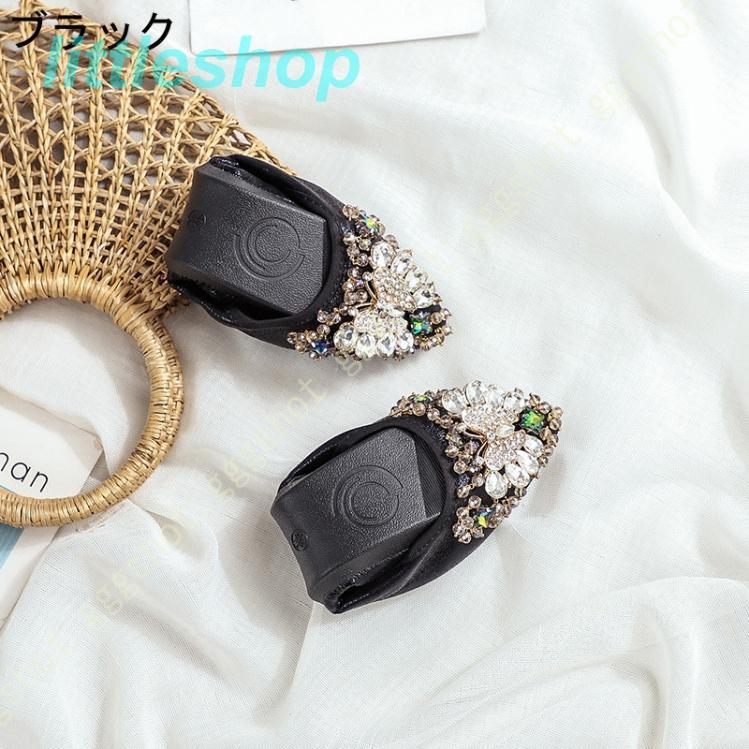 レディースパンプス パンプス ローヒール 痛くない レディース ポインテッドトゥ 甲浅 フラット 大きいサイズ 小さい フラットシューズ 靴 シンプル : syuuzu18-2584 ...