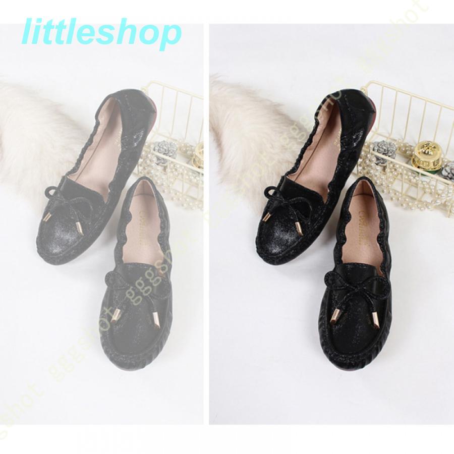 バレエシューズ バレーシューズ レディース ぺたんこ フラットシューズ レディース靴 ペタンコソール ラウンドトゥ パンプス 痛くない 軽量 おしゃれ 黒 :syuuzu18-3147:リトル ...