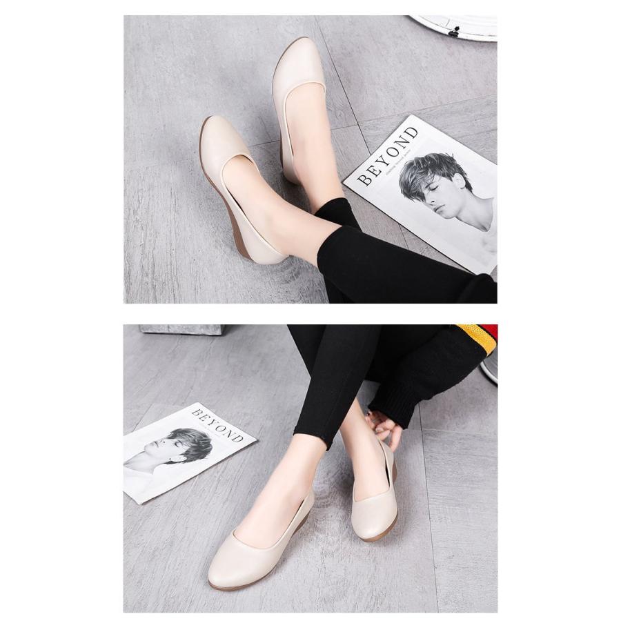 走れる パンプス 痛くない ラウンドトゥ ウエッジソール パンプス 美脚 パンプス シューズ ウェッジソール レディース 黒 シンプル 歩きやすい パンプス :syuuzu18-341:リトル ...