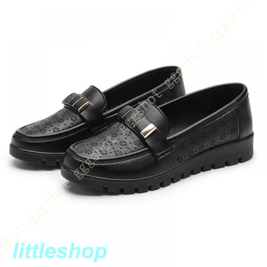 厚底 パンプス ソフト カジュアルシューズ レディース ウェッジパンプス 痛くない 歩きやすい ウォーキング ウエッジソール コンフォートシューズ オフィス :syuuzu18-4124 ...