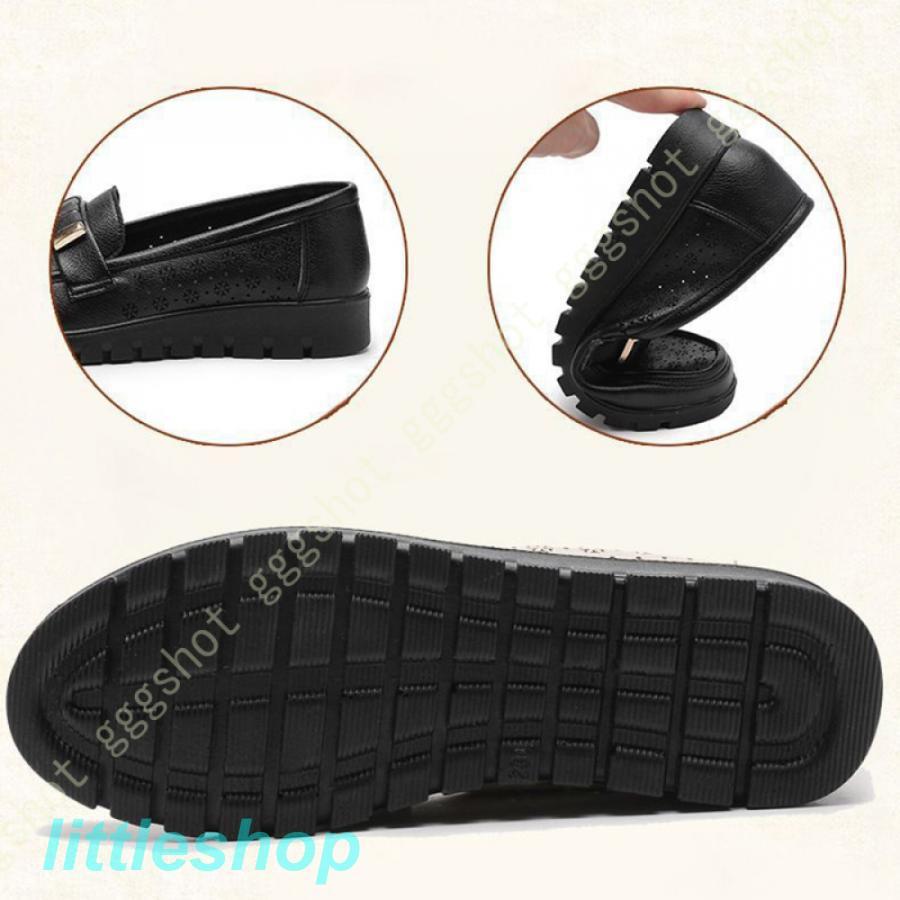 厚底 パンプス ソフト カジュアルシューズ レディース ウェッジパンプス 痛くない 歩きやすい ウォーキング ウエッジソール コンフォートシューズ オフィス :syuuzu18-4124 ...