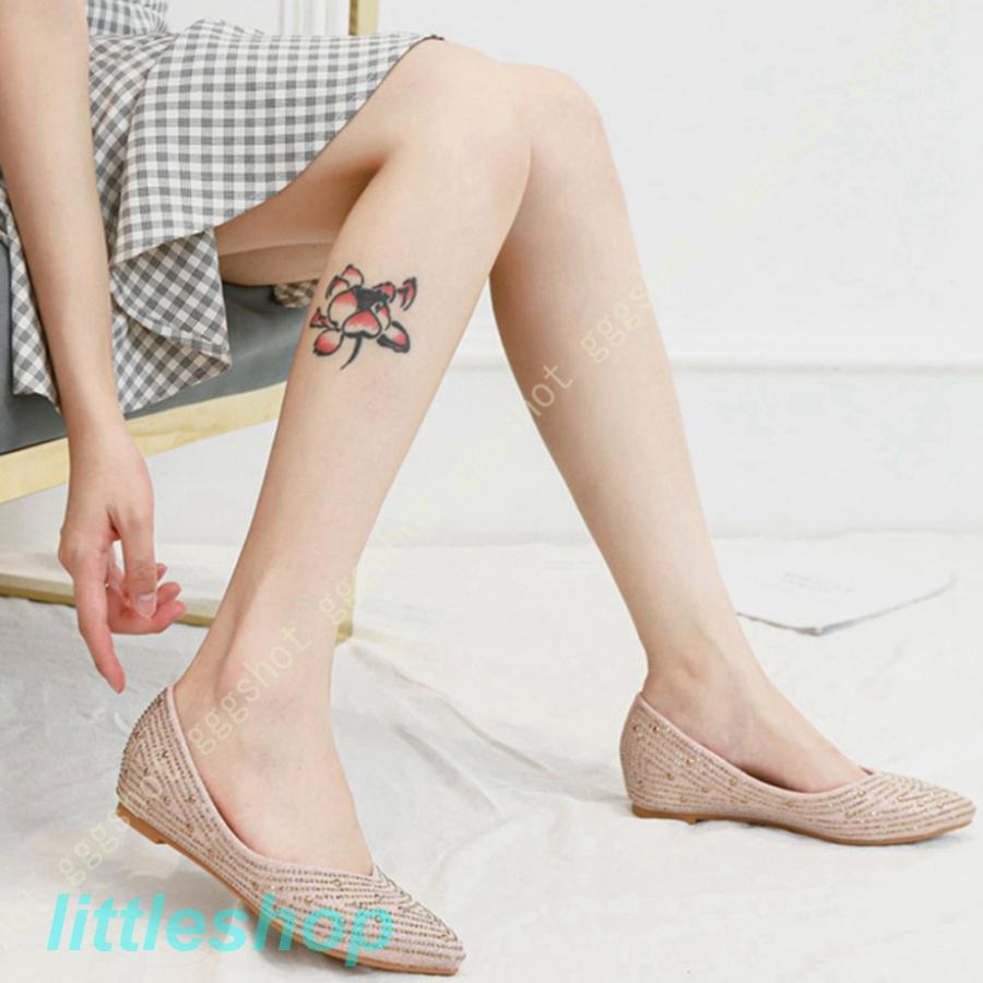 バレエシューズ パンプス 痛くない キラキラ グリッター フラットシューズ スリッポン ローヒール ポインテッドトゥ レディース 大きいサイズ フォーマル : syuuzu18-4673 ...