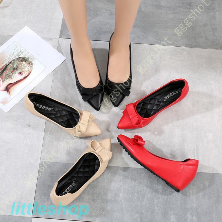 レディース かわいい スリッポン パンプス リボン ママ ウェッジソール ドレスシューズ 疲れない 走れる 痛くない とんがりトゥ ウエッジソール 5cmヒール : syuuzu18-488 ...