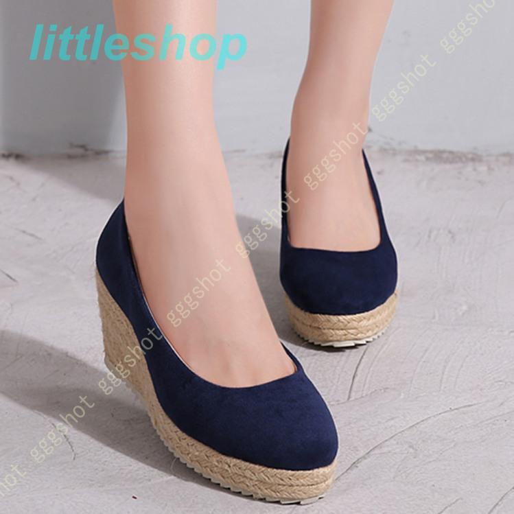 スリッポン レディース ジュート巻き 厚底 エスパドリーユ キャンバス 婦人靴 シューズ カジュアル ウェッジソール パンプス 痛くない ハイカット 春 夏 : syuuzu18-5343 ...