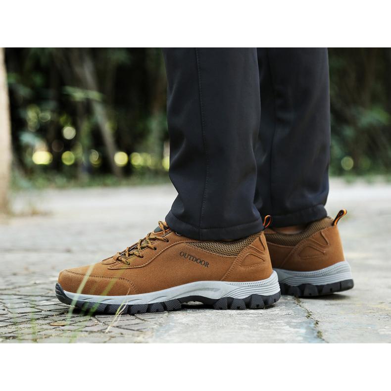 ブランド登録なし トレッキングシューズ メンズ 登山靴 レディース ハイキングシューズ 防水 防滑 大きいサイズ レースアップ 軽量 通気 耐磨耗 ウォーキング 歩きやすい : リトルショップ ...