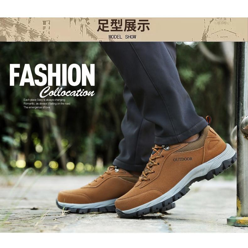 ブランド登録なし トレッキングシューズ メンズ 登山靴 レディース ハイキングシューズ 防水 防滑 大きいサイズ レースアップ 軽量 通気 耐磨耗 ウォーキング 歩きやすい : リトルショップ ...
