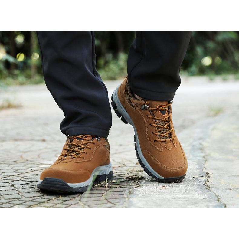 ブランド登録なし トレッキングシューズ メンズ 登山靴 レディース ハイキングシューズ 防水 防滑 大きいサイズ レースアップ 軽量 通気 耐磨耗 ウォーキング 歩きやすい : リトルショップ ...