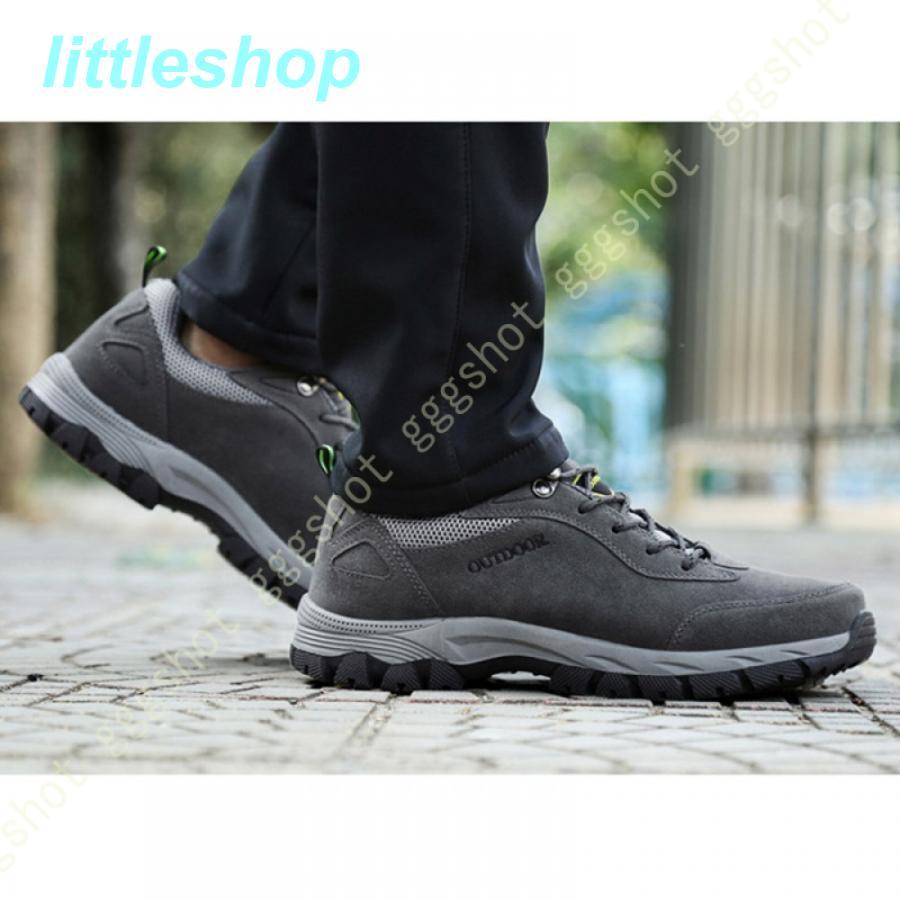 トレッキングシューズ メンズ 登山靴 レディース ハイキングシューズ 防水 防滑 大きいサイズ レースアップ 軽量 通気 耐磨耗 ウォーキング 歩きやすい :syuuzu18-5613:リトル ...