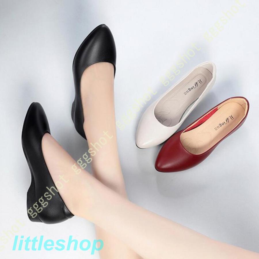 レディース ぺたんこ コンフォート フラットパンプス オールシーズン ローファー 柔らかい 歩きやすい 美脚靴シューズ カジュアルシューズ フラットパンプス : syuuzu18-8409 ...