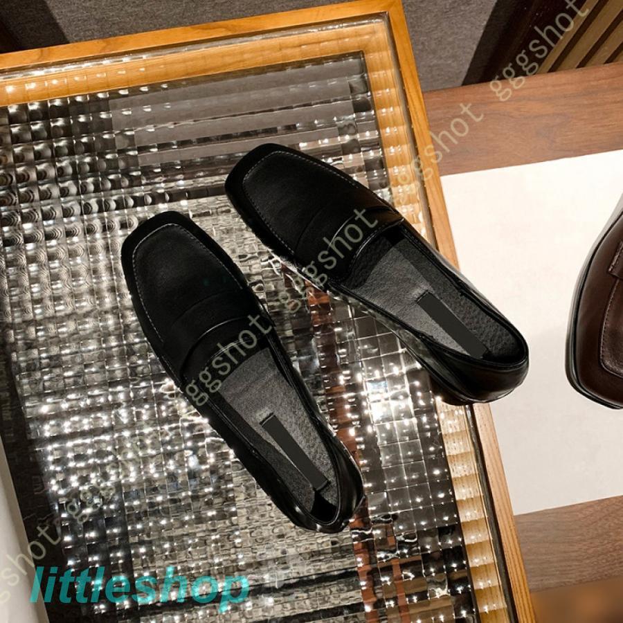 パンプス スクエアトゥ ローヒール パンプス 通勤 スムース 歩きやすい フラットシューズ レディース ローファー カジュアルシューズ 黒 フラット ぺたんこ : syuuzu18-8754 ...