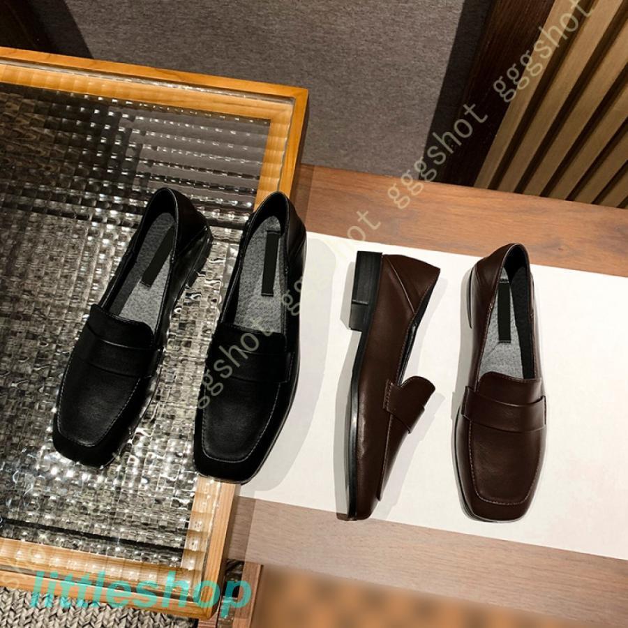 パンプス スクエアトゥ ローヒール パンプス 通勤 スムース 歩きやすい フラットシューズ レディース ローファー カジュアルシューズ 黒 フラット ぺたんこ : syuuzu18-8754 ...
