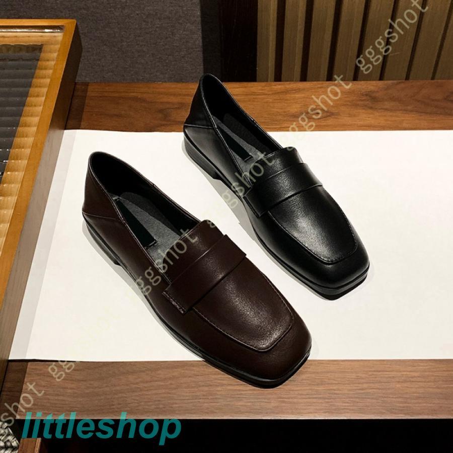 パンプス スクエアトゥ ローヒール パンプス 通勤 スムース 歩きやすい フラットシューズ レディース ローファー カジュアルシューズ 黒 フラット ぺたんこ : syuuzu18-8754 ...