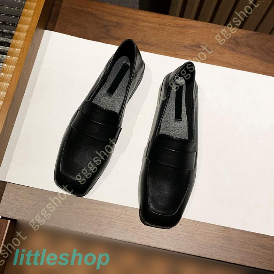 パンプス スクエアトゥ ローヒール パンプス 通勤 スムース 歩きやすい フラットシューズ レディース ローファー カジュアルシューズ 黒 フラット ぺたんこ : syuuzu18-8754 ...