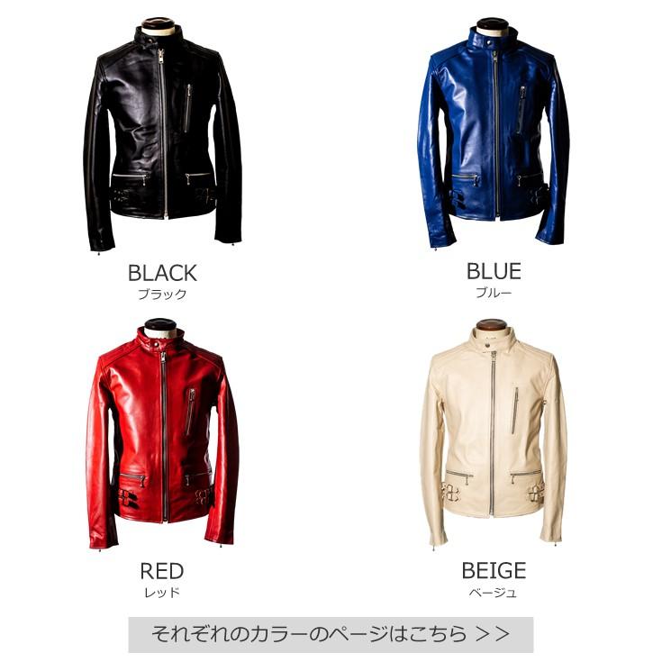 Horn Works 本革 UKシングルライダースジャケット メンズ ホーン Horn Works 本革 UKシングルライダースジャケット メンズ ホーン