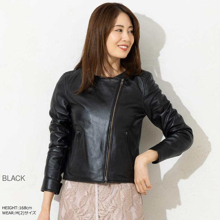 Liugoo Leathers LIUGOO 本革 ノーカラーダブルライダース Liugoo Leathers LIUGOO 本革 ノーカラーダブルライダース