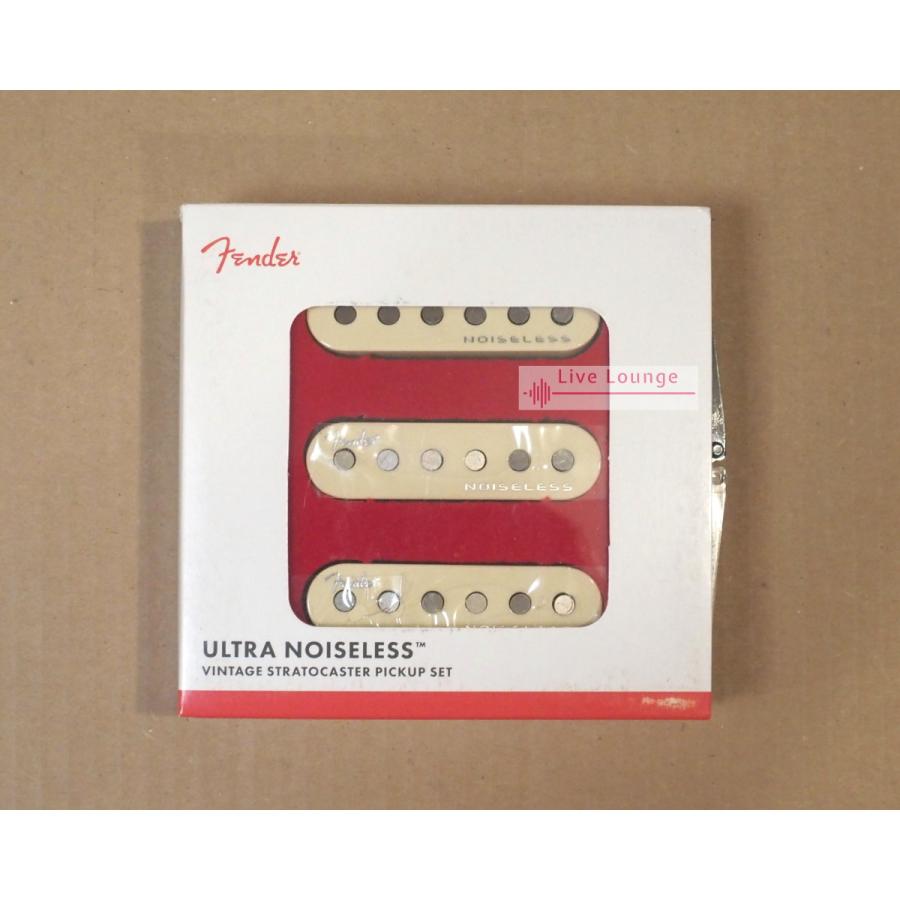 Fender フェンダー 純正品 Ultra Noiseless Vintage Stratocaster Pickups Set ストラトキャスターギター用ピックアップセット : Live ...