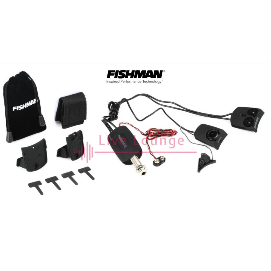 FISHMAN Matrix Infinity Mic Blend Pickup & Preamp System PRO-MAN-MBV ...