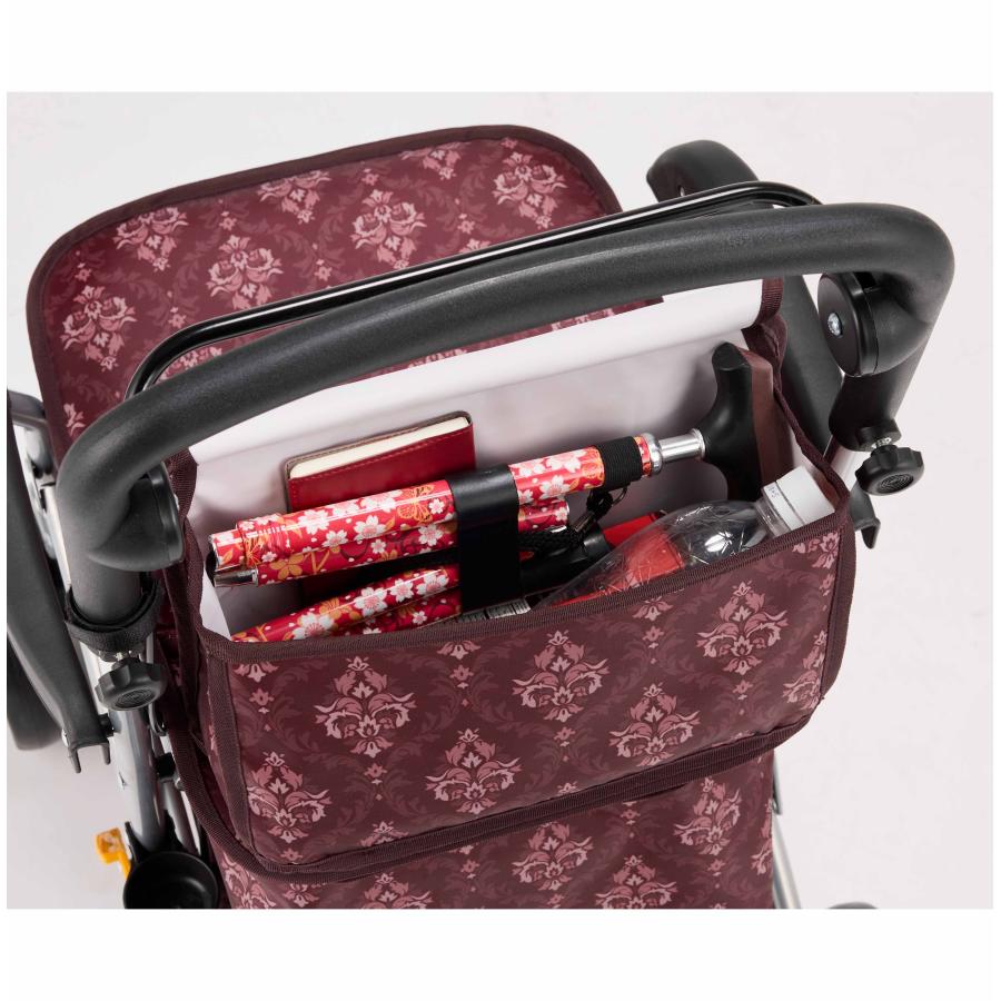 マキテック シルバーカー ボックスタイプ マイン MNB-01RD ダマスク赤 個人宅配送無料 : 生活・介護用品販売店livemall - 通販 - Yahoo!ショッピング