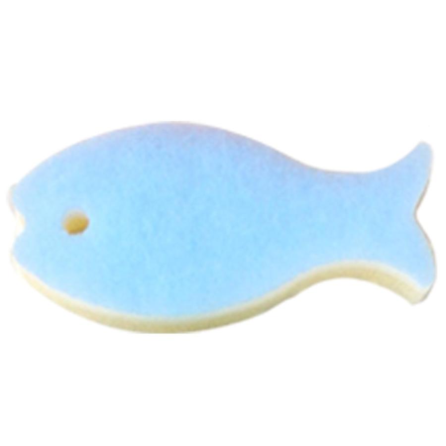 marna K170 おさかなスポンジ マーナ 台所スポンジ 食器スポンジ かわいい おしゃれ コップ 食器用 鍋 フライパン用 キッチン（ライトブルー） : リブウェルYahoo!店 ...