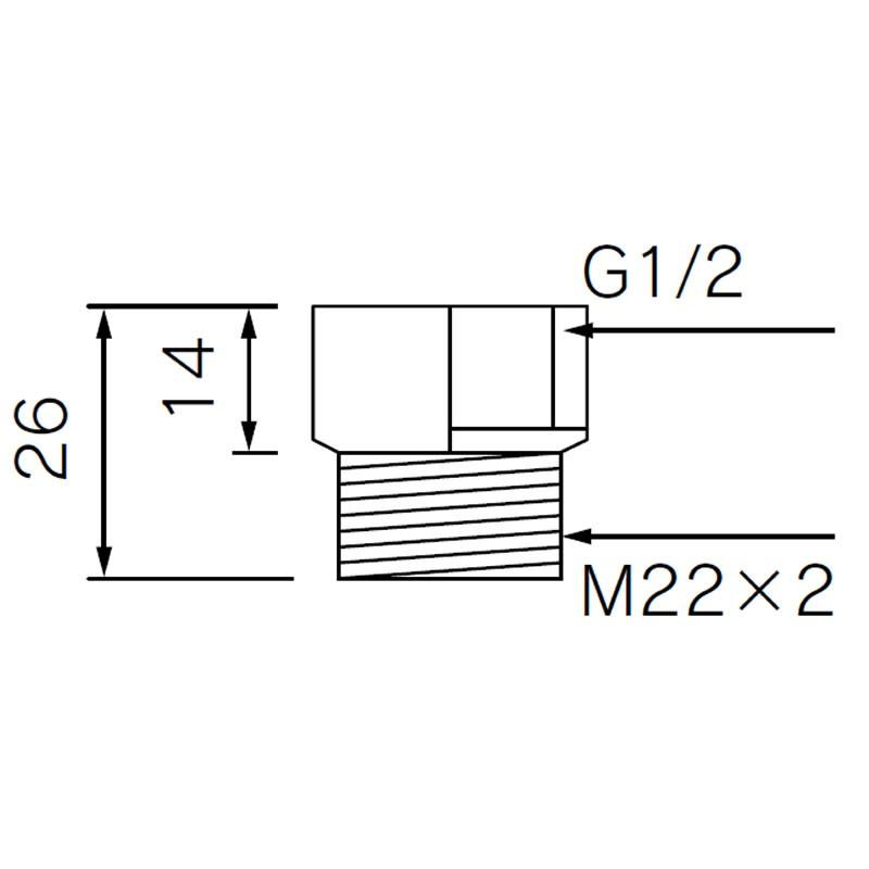 KVK PZKF249-4：￥3,980以上送料無料 KVKハンスグローエ用アタッチメント : リビング・サポート - 通販 - Yahoo!ショッピング