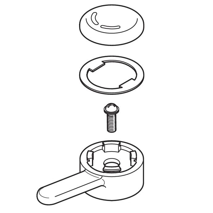 KVK Z88：￥3,980以上送料無料 KVK補修用部品レバーハンドルセット : リビング・サポート - 通販 - Yahoo!ショッピング