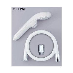 KVK PZS300S：￥3,980以上送料無料 KVKワンストップシャワーセット白シャワーホース1.6m減圧装置付 : リビング・サポート - 通販 - Yahoo!ショッピング