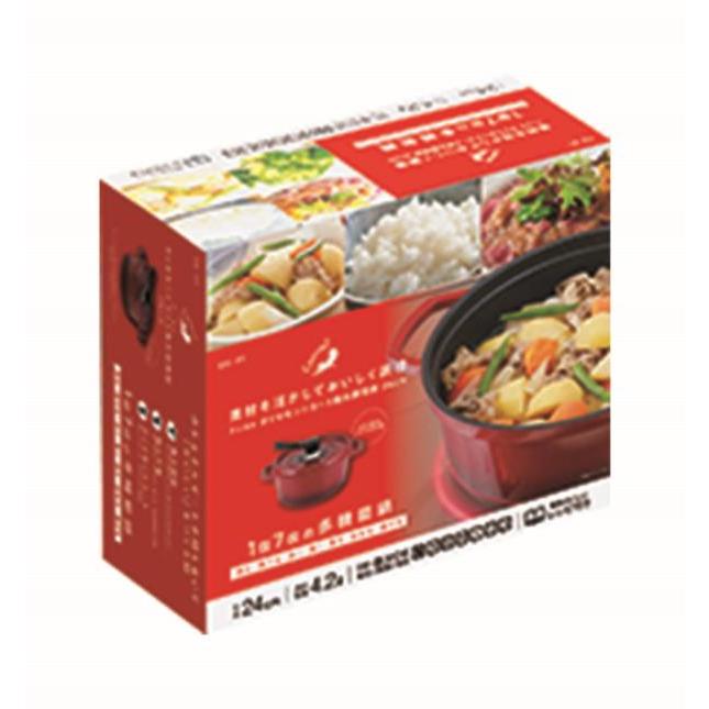 無水鍋 IH対応 24cm CU-01 Cuccal クッカル IH対応 ダイヤモンドコート無水調理鍋 24cm (KKS) :11190730:Livin Good - 通販 - Yahoo ...