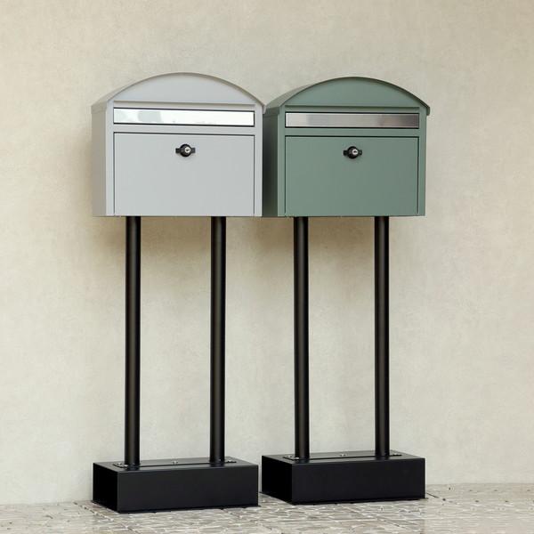 ポスト 郵便ポスト 郵便受け スタンドポスト Aron(アロン) (MJU) : Livin Good - 通販 - Yahoo!ショッピング