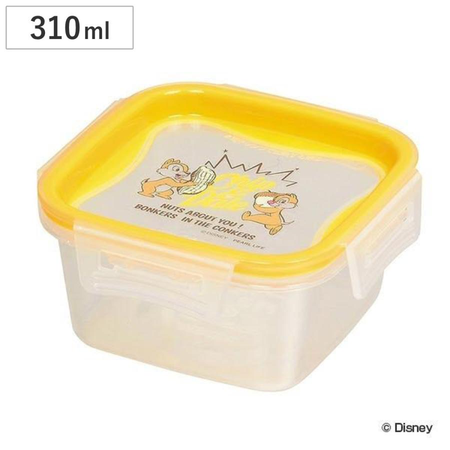 Disney 保存容器 チップ＆デール 正方形 S 310ml プラスチック製 （ 密閉 プラスチック ディズニー 角型 プラスチック容器 ） : リビングート ヤフー店 - 通販 ...