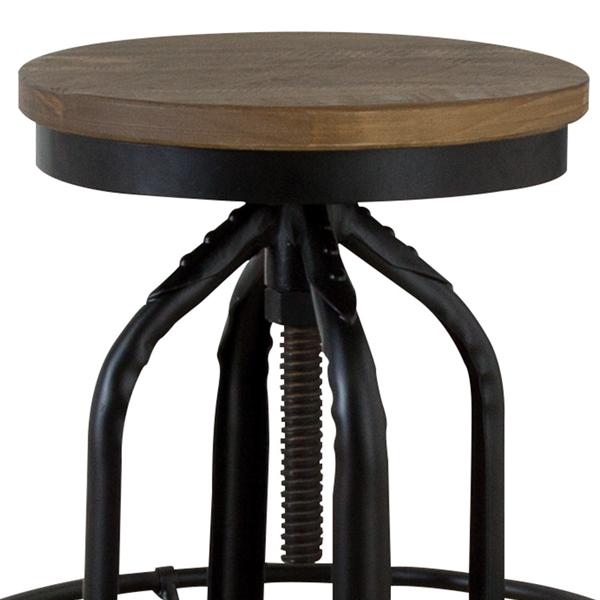 在庫限り・入荷なし カウンタースツール 高さ66.5〜78cm 高さ調整 スツール スチール 木製 椅子 イス チェア （ チェアー ） : リビングート ヤフー店 - 通販 - Yahoo ...