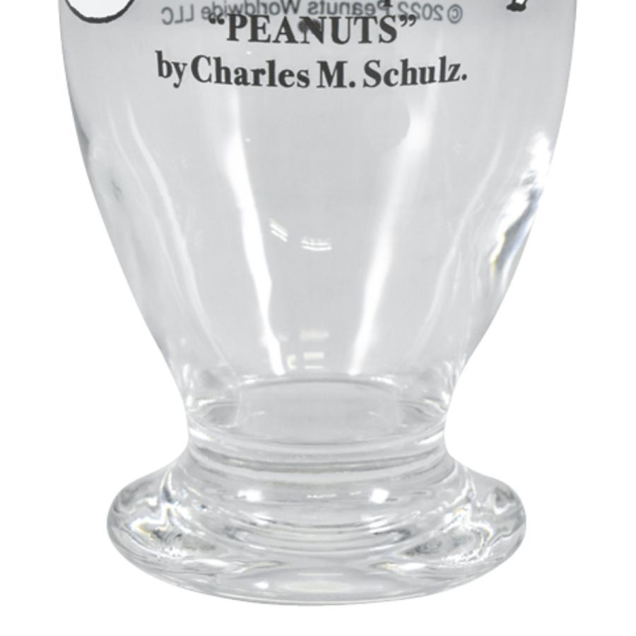 ステムグラス 340ml スヌーピー PEANUTS フェイス ガラス （ グラス 脚付き 脚付きグラス コップ ） : リビングート ヤフー店 - 通販 - Yahoo!ショッピング