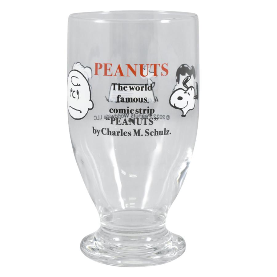 ステムグラス 340ml スヌーピー PEANUTS フェイス ガラス （ グラス 脚付き 脚付きグラス コップ ） : リビングート ヤフー店 - 通販 - Yahoo!ショッピング