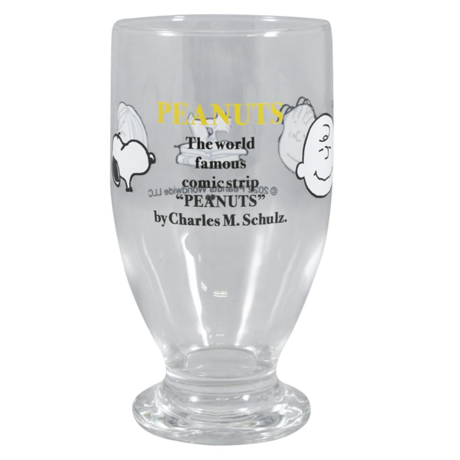 ステムグラス 340ml スヌーピー PEANUTS フェイス ガラス （ グラス 脚付き 脚付きグラス コップ ） : リビングート ヤフー店 - 通販 - Yahoo!ショッピング