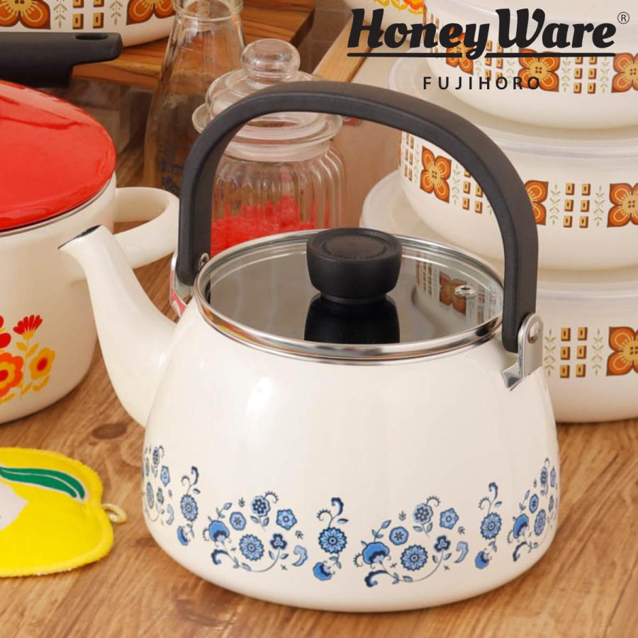 富士ホーロー やかん 2.5L IH対応 メモリーズ ブルーフラワー ケトル （ ガス火 IH 対応 ヤカン ホーローケトル ガラス蓋 ） : リビングート ヤフー店 - 通販 - Yahoo ...