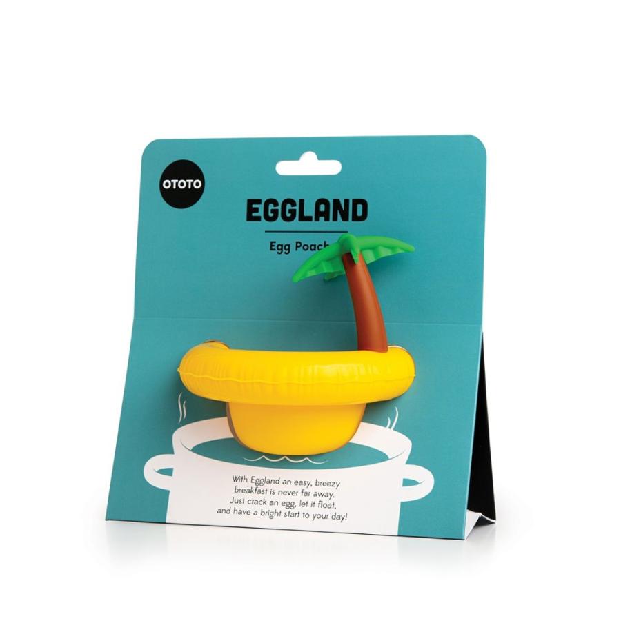 OTOTO エッグポーチャー Design エッグランド （ ポーチドエッグ 落とし卵 落とし玉子 シリコン製 湯煎 ） : リビングート ...