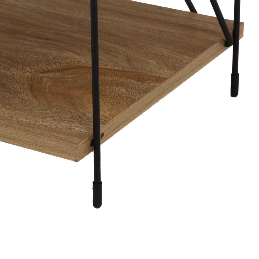 不二貿易 オープンラック 幅42cm 2段 簡単組み立て ワイヤーラック EZBO （ 工具不要 シェルフ ラック 棚 収納 ディスプレイラック 飾り棚 ） : リビングート ヤフー店 ...