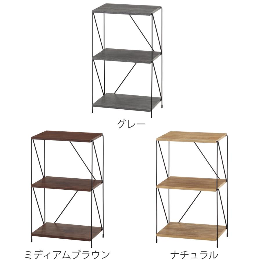不二貿易 オープンラック 幅42cm 3段 簡単組み立て ワイヤーラック EZBO （ 工具不要 シェルフ ラック 棚 収納 ディスプレイラック 飾り棚 ） : リビングート ヤフー店 ...