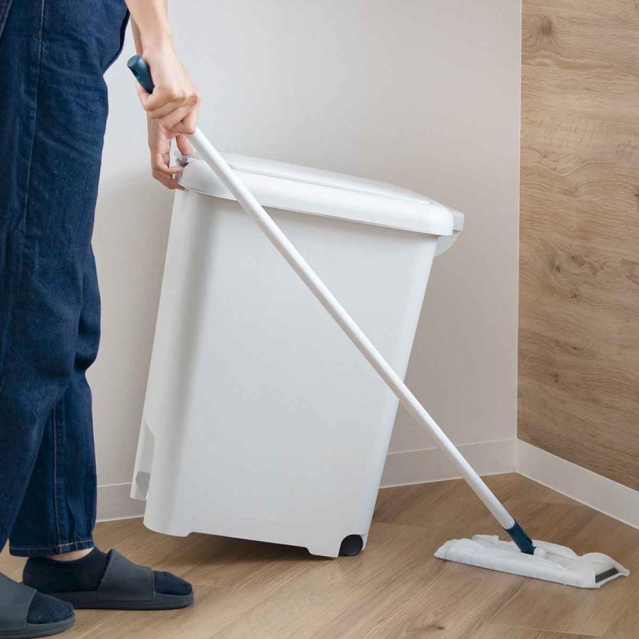 不二貿易 ゴミ箱 45L 2WAY ダストボックス （ ごみ箱 45リットル 幅33 ペダル式 プッシュ式 ふた付き 分別 角型 ワンプッシュ ） : リビングート ヤフー店 - 通販 ...