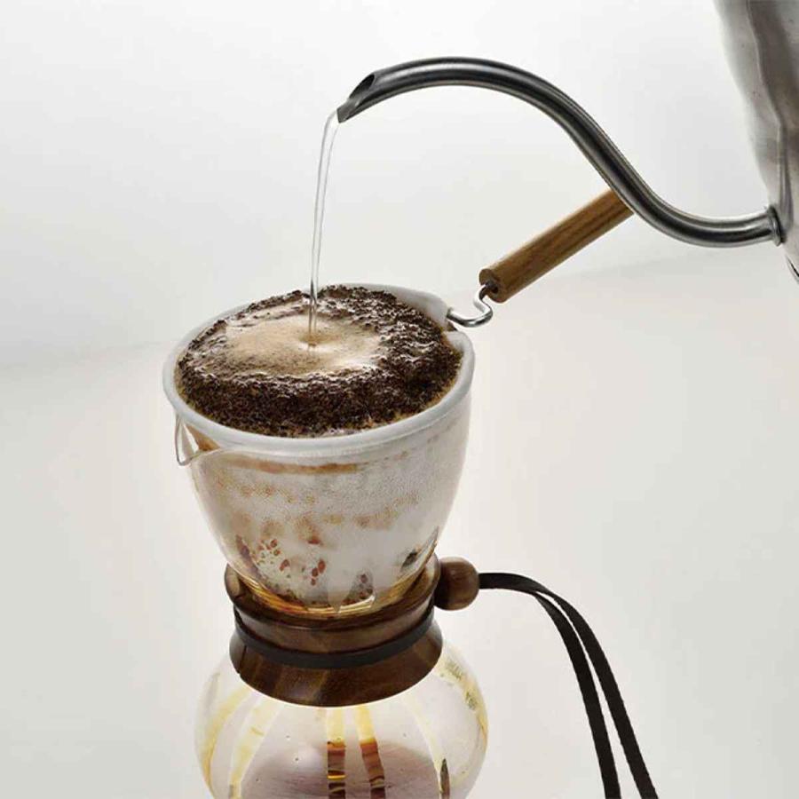 ハリオ ドリップポット ウッドネック 480ml 耐熱ガラス DPW-3 （ HARIO コーヒーサーバー ガラス カラフェ ） : 418216 : リビングート ヤフー店 - 通販 ...