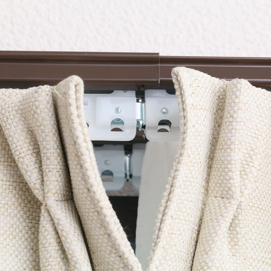 TOSO カーテンレール ダブル 伸縮式 3m （ デザインレール 伸縮 ダブルタイプ ダブルレール マグネットランナー ） : リビングート ヤフー店 - 通販 - Yahoo!ショッピング