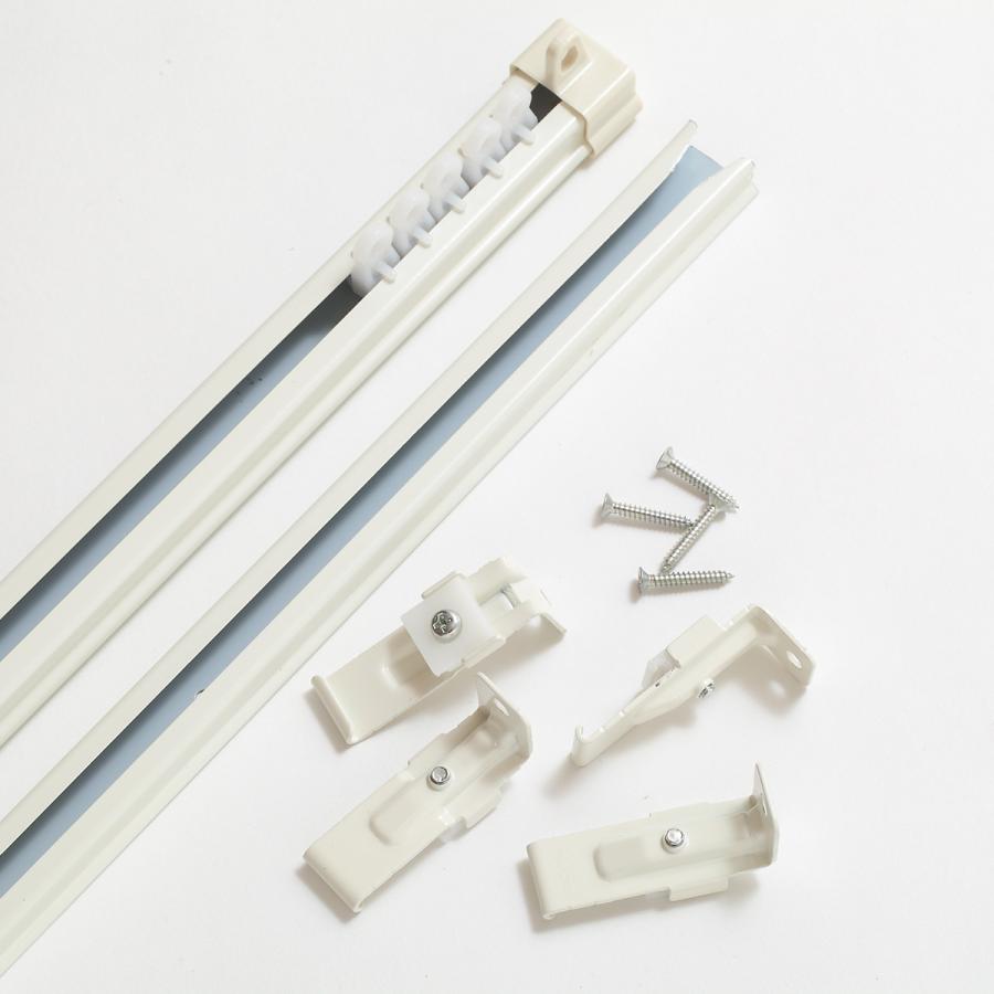 TOSO カーテンレール シングル 伸縮式 2m （ デザインレール 伸縮 シングルタイプ シングルレール マグネットランナー ） : リビングート ヤフー店 - 通販 - Yahoo!ショッピング