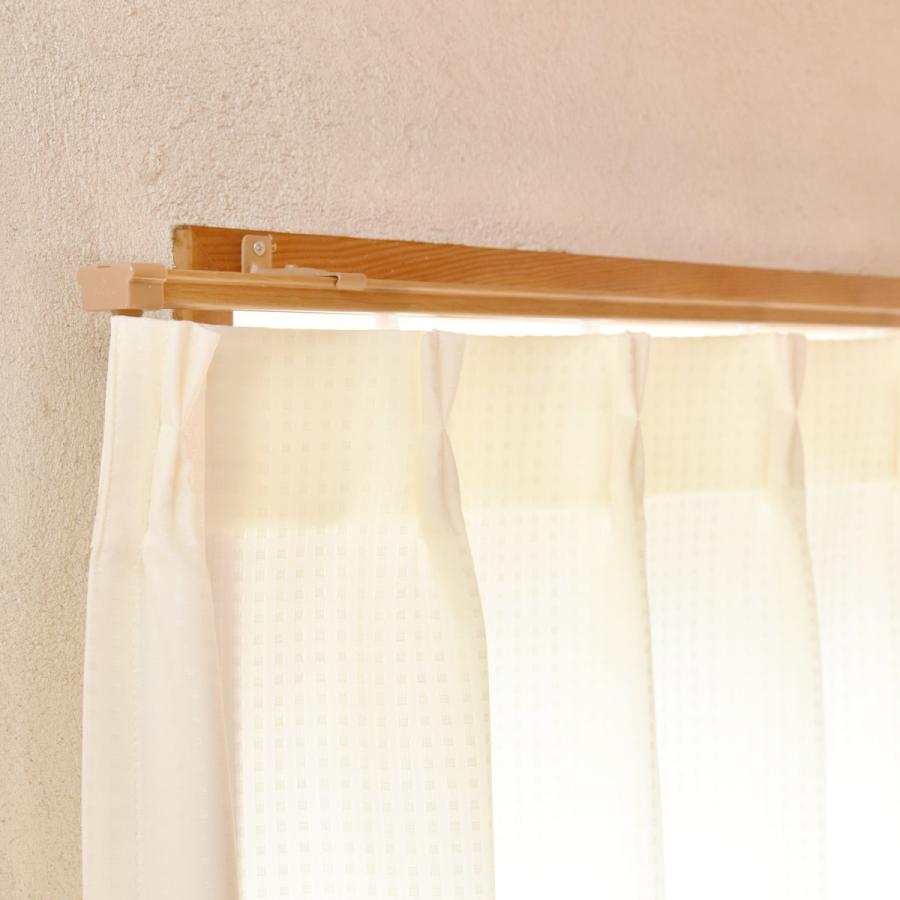TOSO カーテンレール 伸縮式 1.6〜3m 木目調 シングルタイプ （ デザインレール 伸縮 シングル 木目 シングルレール マグネットランナー ） : リビングート ヤフー店 - 通販 ...
