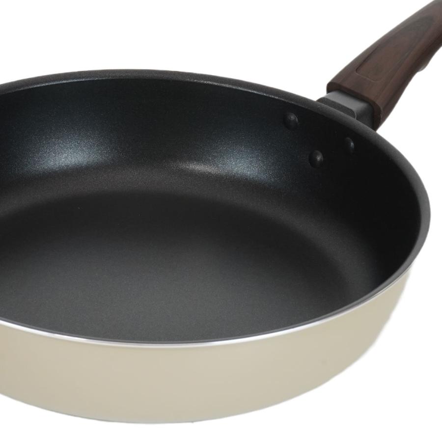 和平フレイズ フライパン 20cm IH対応 ディアエクリュ （ ガス火対応 炒め鍋 いため鍋 金属ヘラOK ダイヤモンドコーティング 軽い ） : リビングート ヤフー店 - 通販 ...