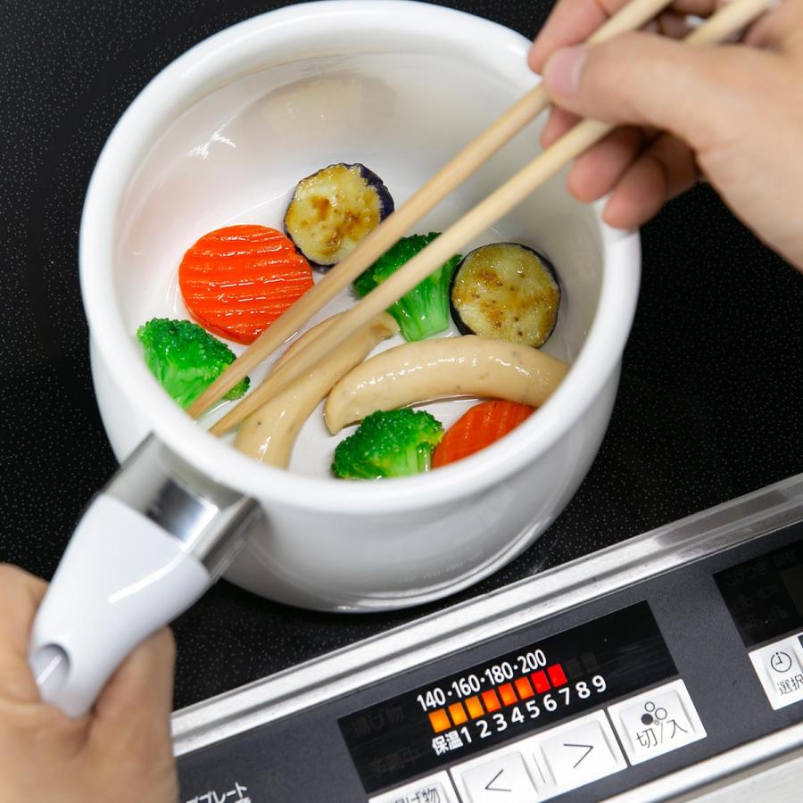 パール金属 マルチポット 16cm 2L IH対応 ガラス蓋付き ホーロー製 マルチクックポット ビアンコ （ ガス火対応 片手鍋 天ぷら鍋 ホーロー鍋 琺瑯鍋 ほうろう鍋 ） : リビン ...